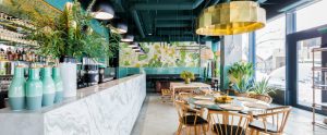 St Patrick’s Day: RESTAURANT WITH A GREENERY-THEMED DECOR