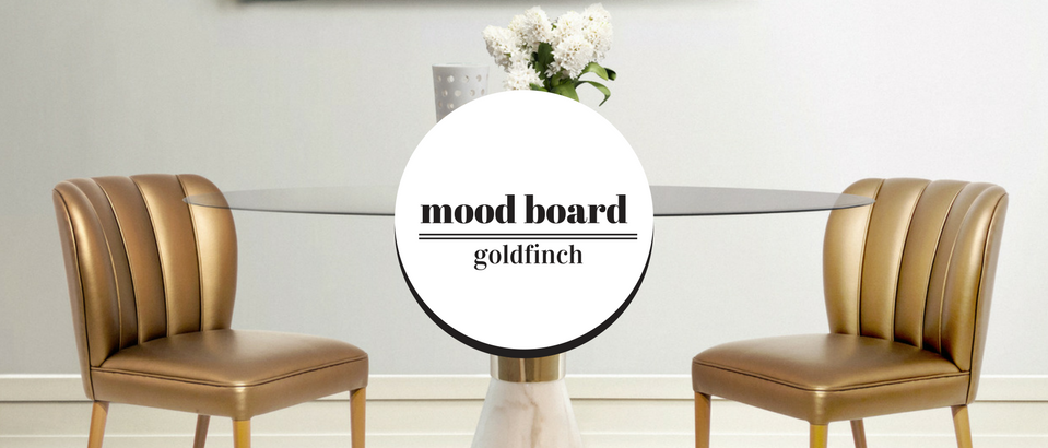 Mood Board: Using Golden Details to Get a Mid-Century Modern Look!