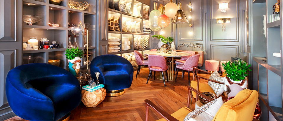 This Interior Design Showroom Boasts the Best of Mid-Century Design