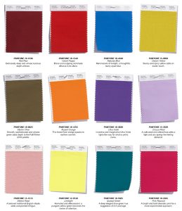 The Pantone Color Palette for the Fall Everyone's Talking About