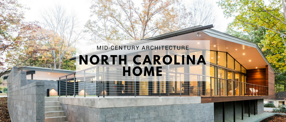 This House in North Carolina was Inspired by Mid-Century Architecture
