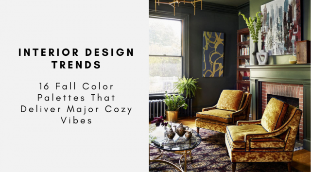color palettes for fall decor | Essential Home | Mid Century Furniture