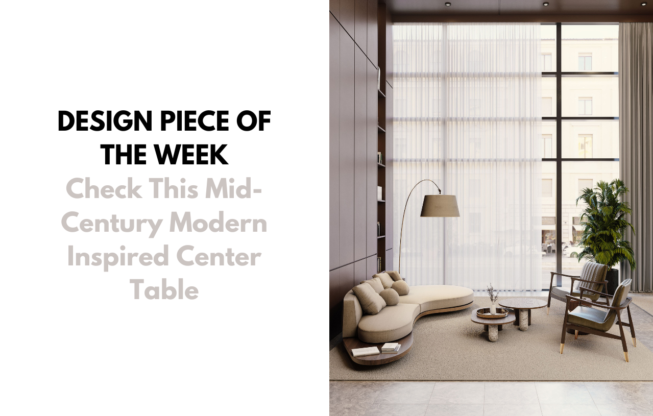 Design Piece of the Week: Check This Mid-Century center table