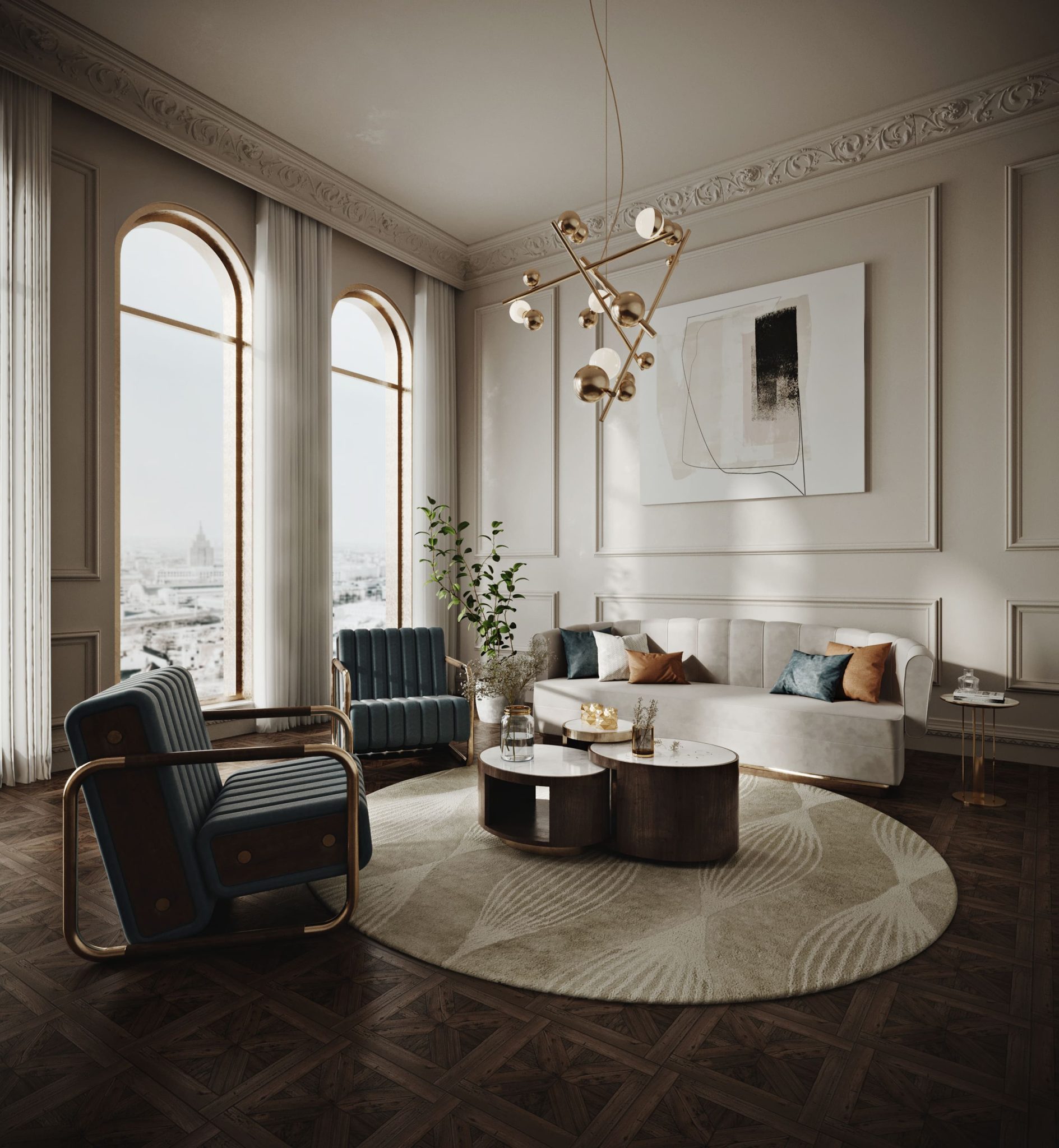 30 Elegant Living Rooms That Showcase the Art of Luxury